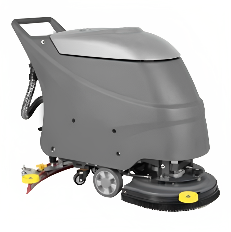 Commercial Walk-Behind Floor Scrubber – Battery Powered, Cordless Cleaning Machine | Renco ...
