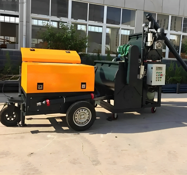Foam Concrete Machine, 5m3/h Production Capacity, 200L | Renco Industrial