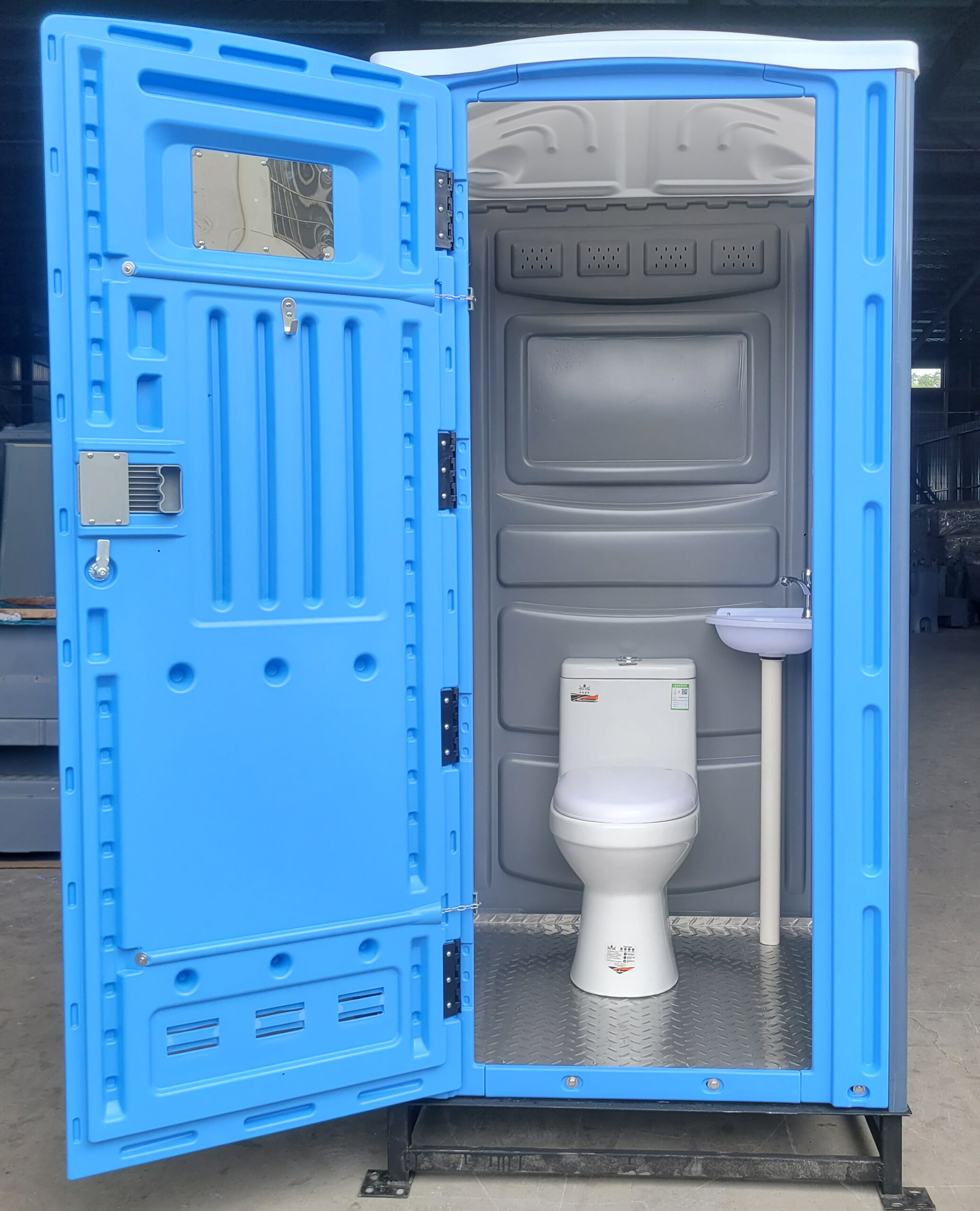 Eco-Friendly HDPE Portable Toilet – Prefab Mobile Restroom for Any ...