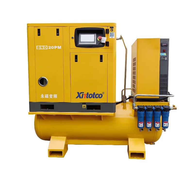 Industrial 15KW 20HP Screw Air Compressor – Auto-Control System ...