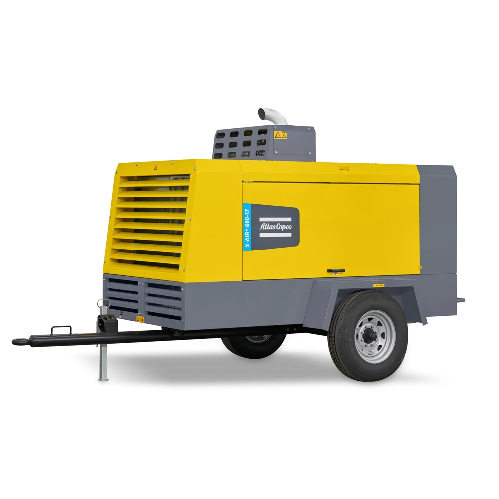 Atlas Copco 1500 CFM Stationary Air Compressor – 35 Bar, 441kW Cummins ...