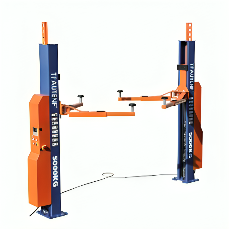 5 Ton Hydraulic Car Lift with LCD Display – Two Post Design | Renco ...