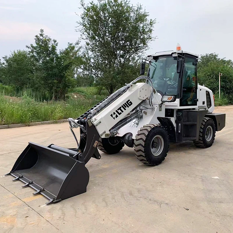 Telescopic Loader, 1 ton, 2300mm Bucket Width, 3750/2860mm Dumping ...