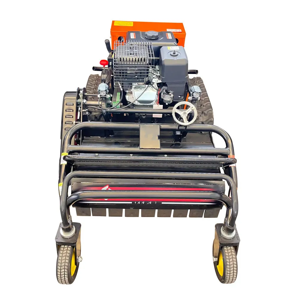 10HP Commercial Gps Lawn Mower Robot Crawler | Renco Industrial